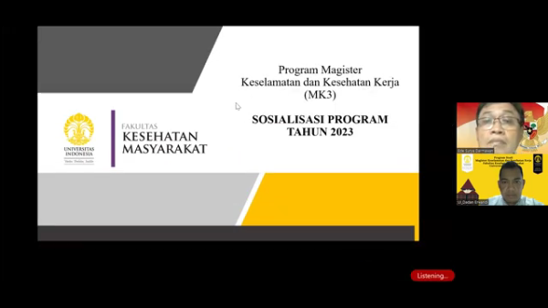 FKM UI Kenalkan Kembali 6 Program Studi Pascasarjana kepada Masyarakat Luas – FKM UI